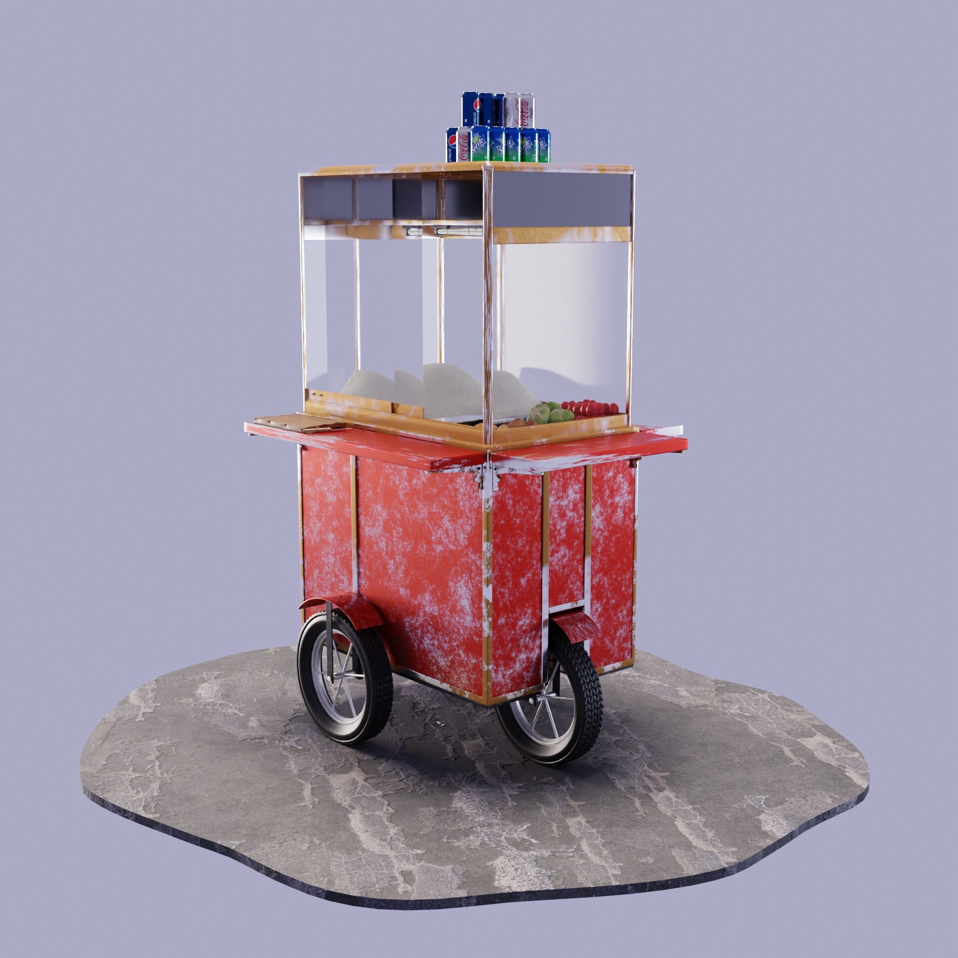 ArtStation - Rice Cart