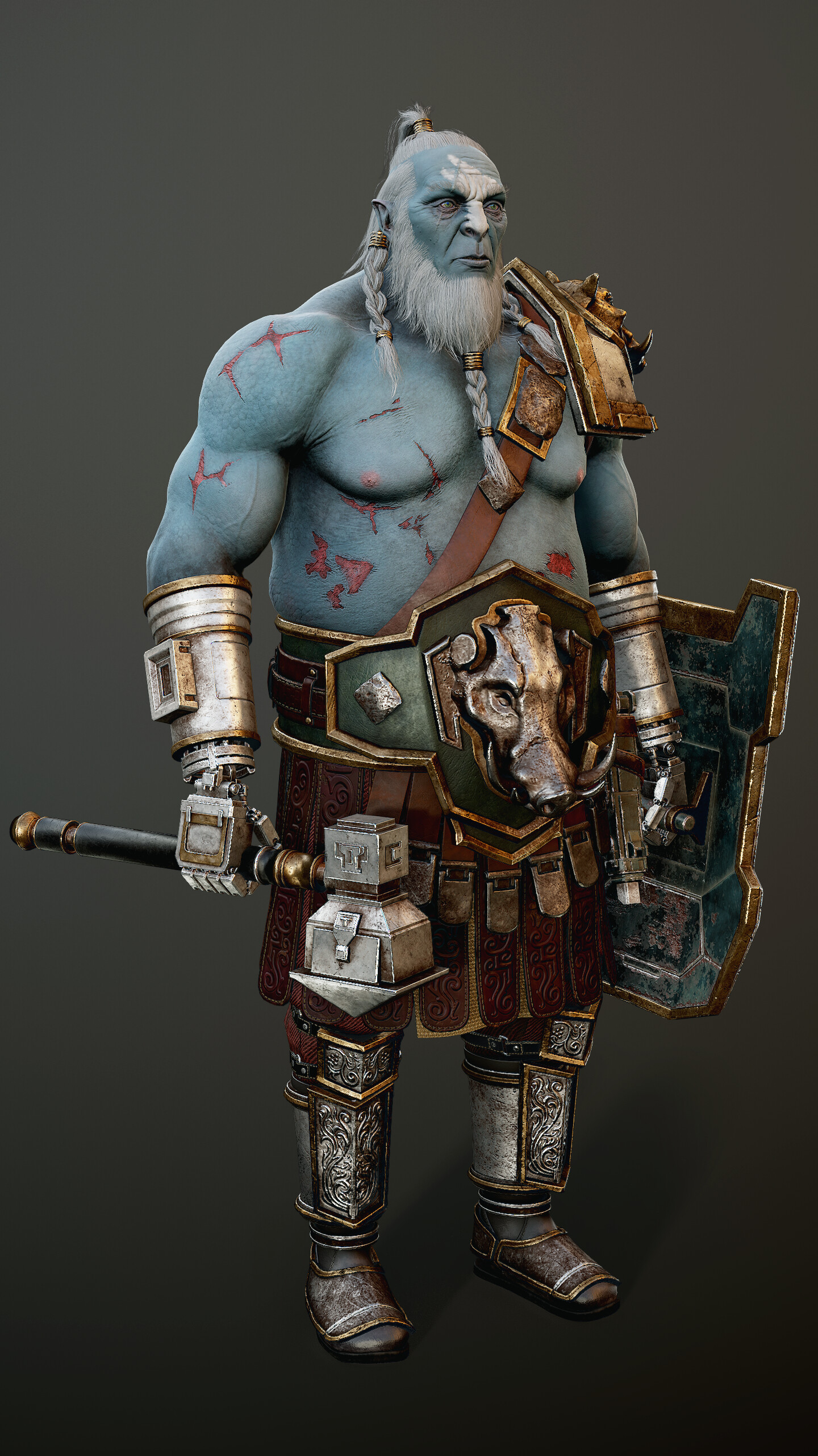 Sergio Tsydinzhapov - Orc from the wild boar clan.