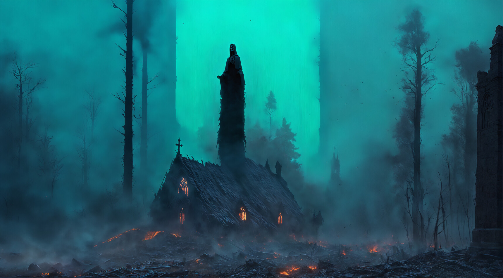 ArtStation - Ghost of the Church