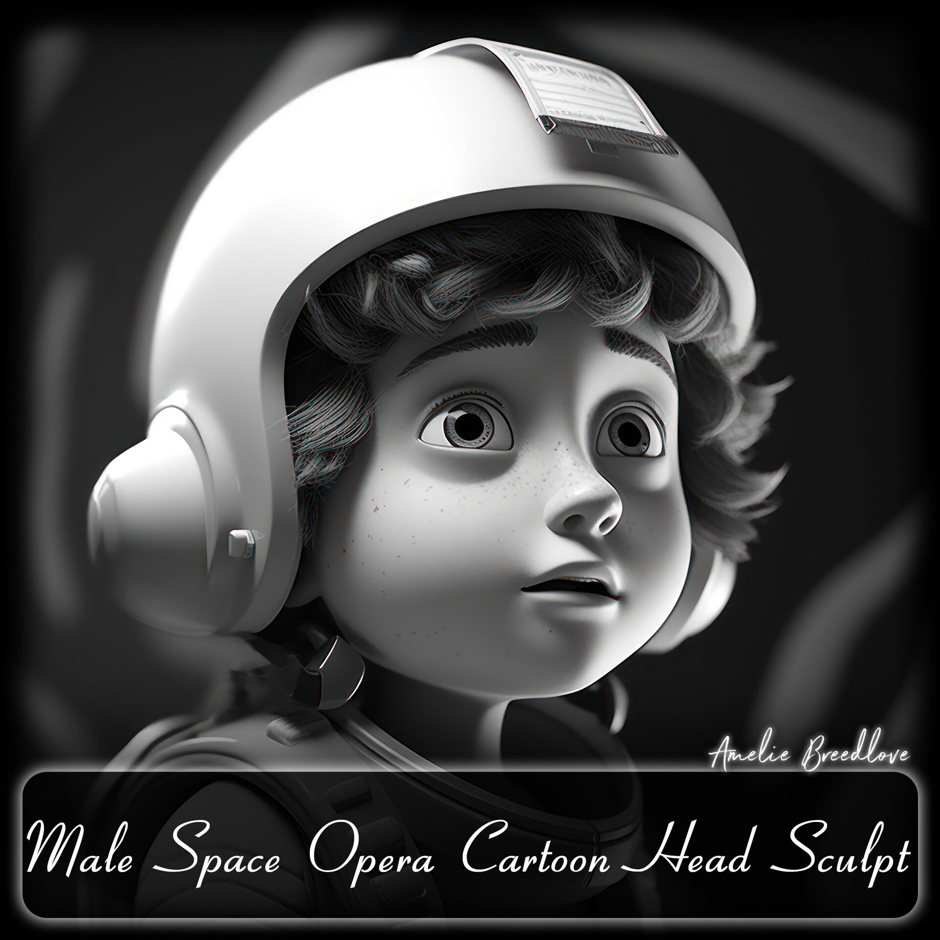 ArtStation - 200 Male Space Opera Cartoon Head Sculpt Reference Pack ...