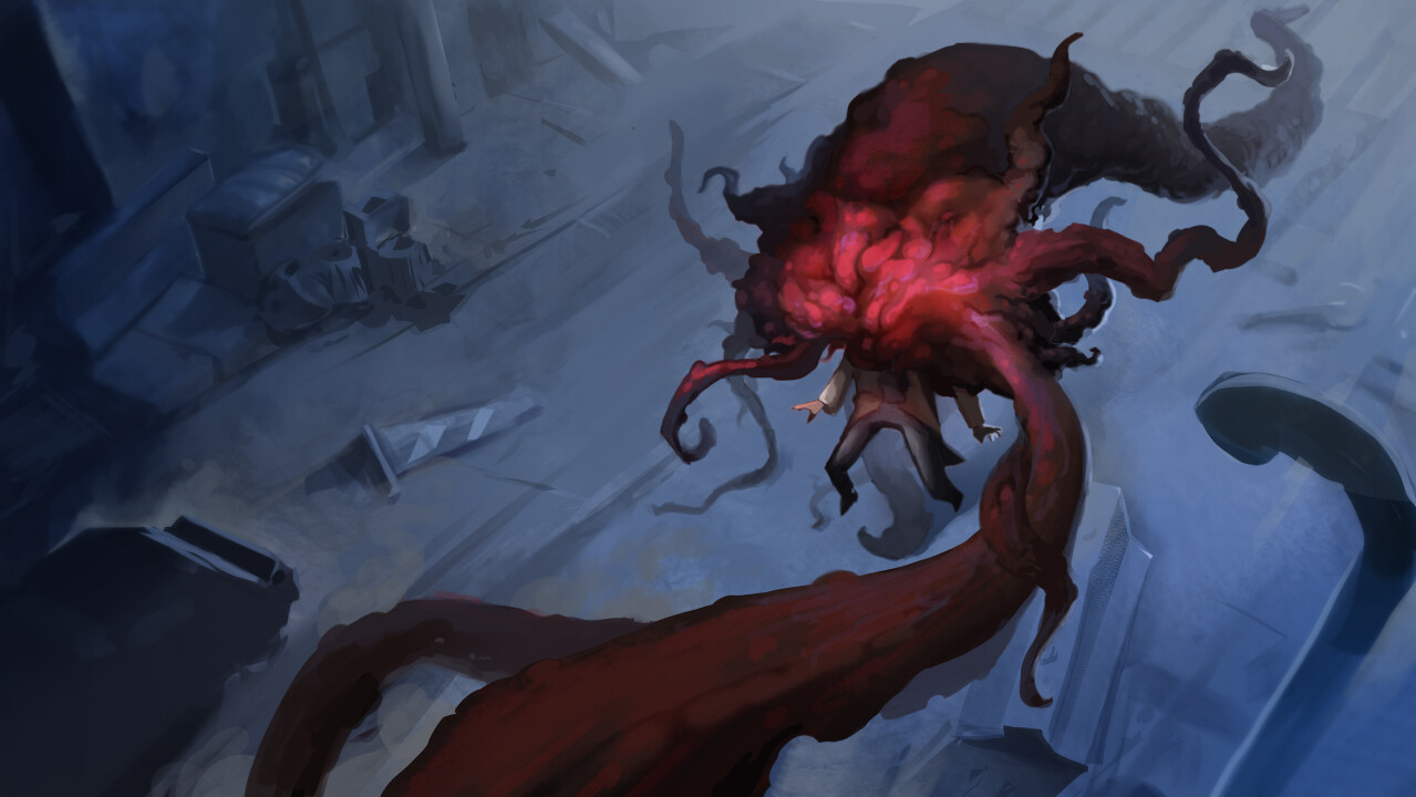 ArtStation - Blood monster