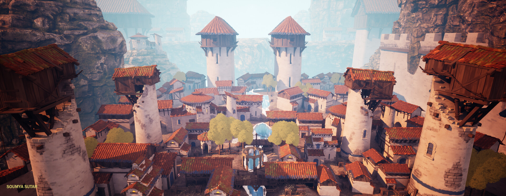 ArtStation - Village