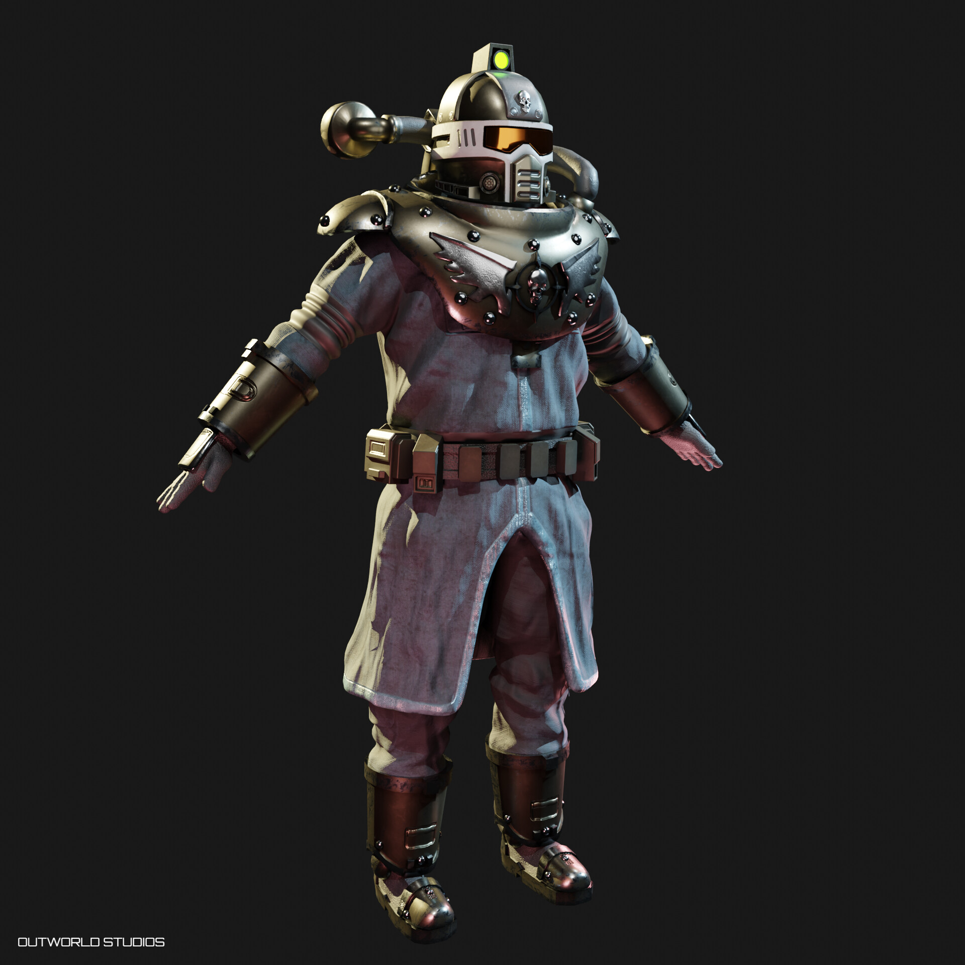 ArtStation - Armsman Warhammer 40k WIP