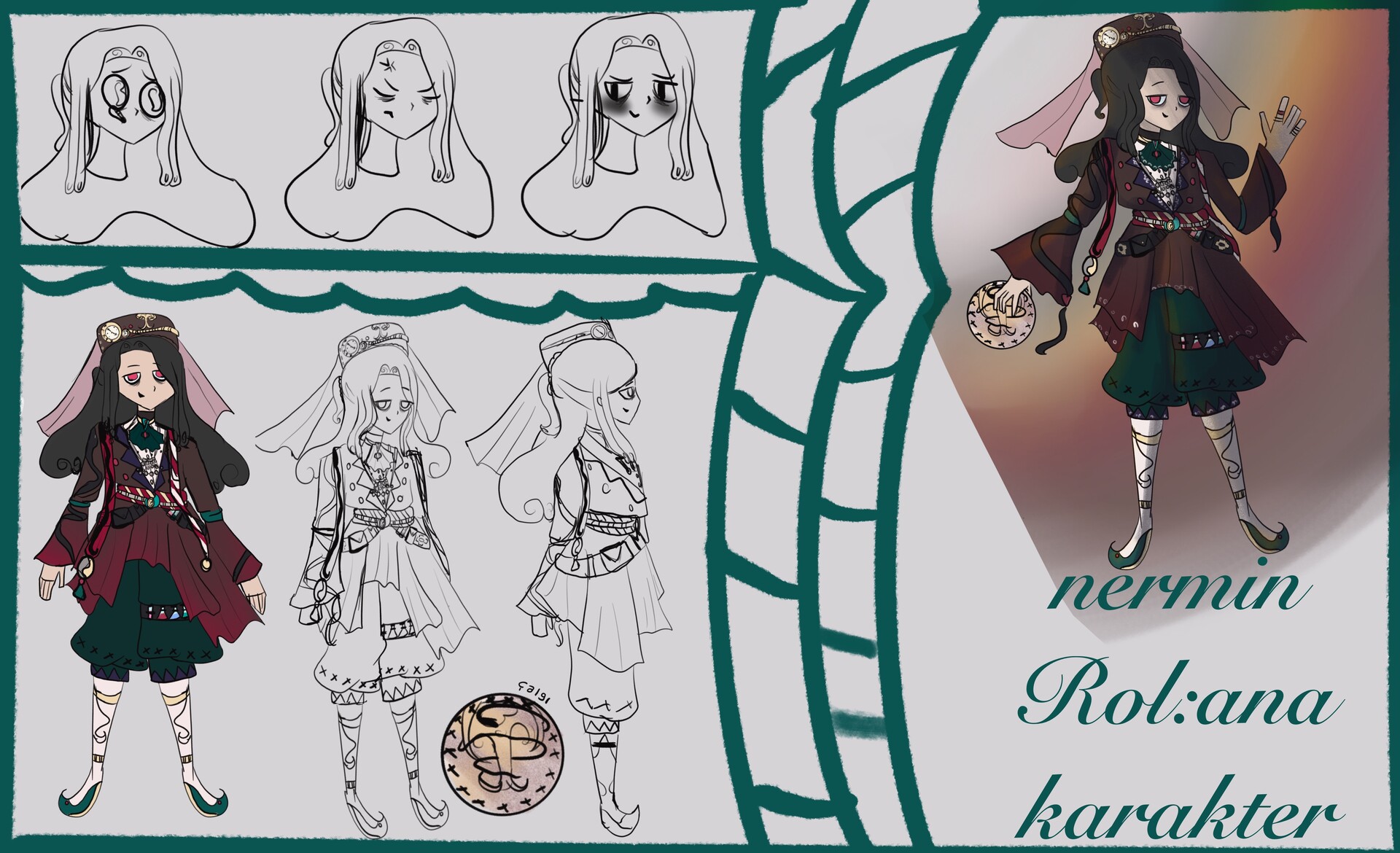 ArtStation - Ottoman Steampunk character design