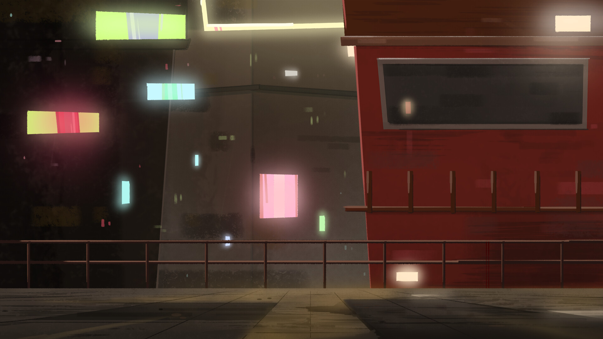 ArtStation - Space Town