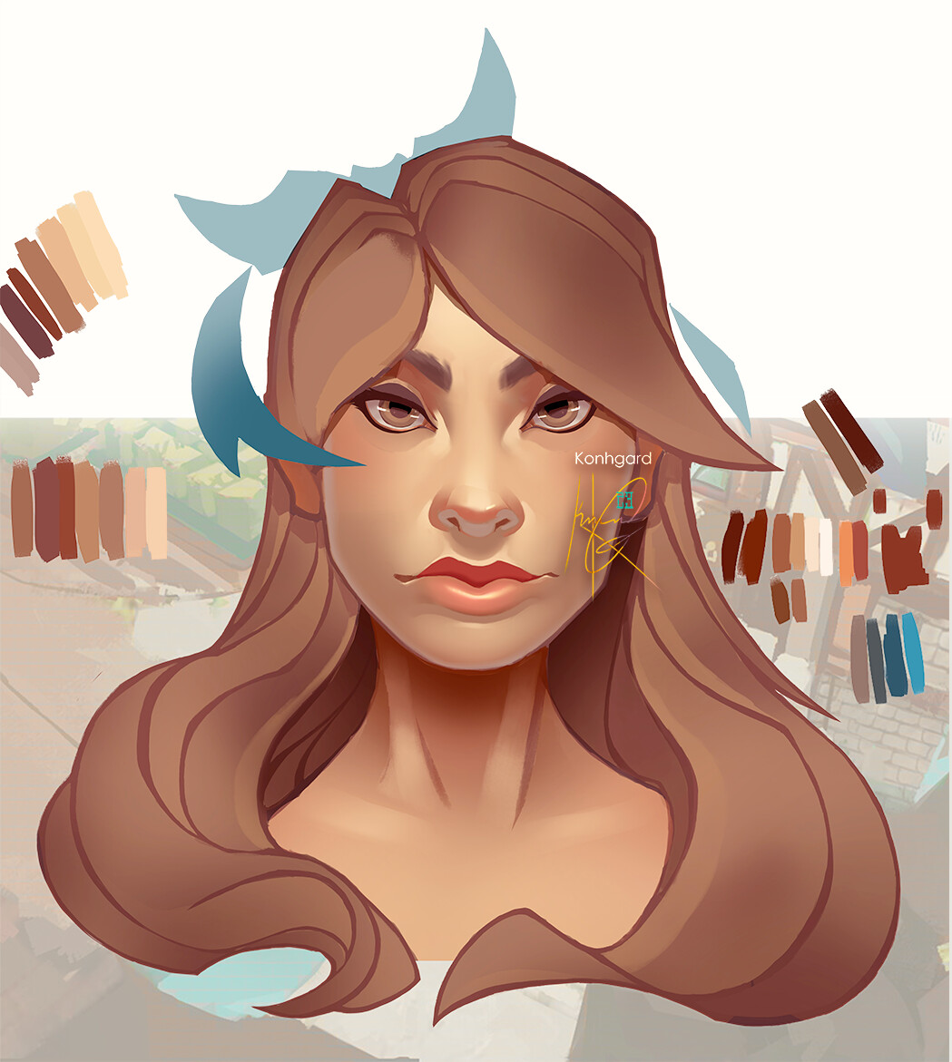 ArtStation - Stylised skin [60']