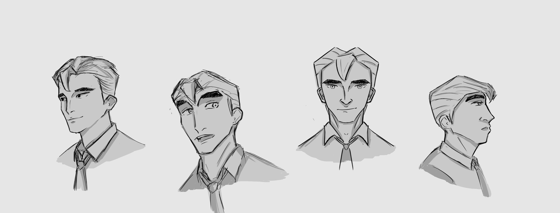 ArtStation - Eric - The School Guy (Character Design)