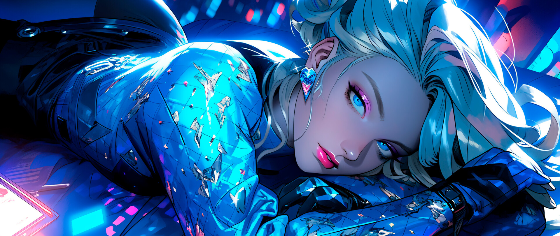 ArtStation - Lady in Azure