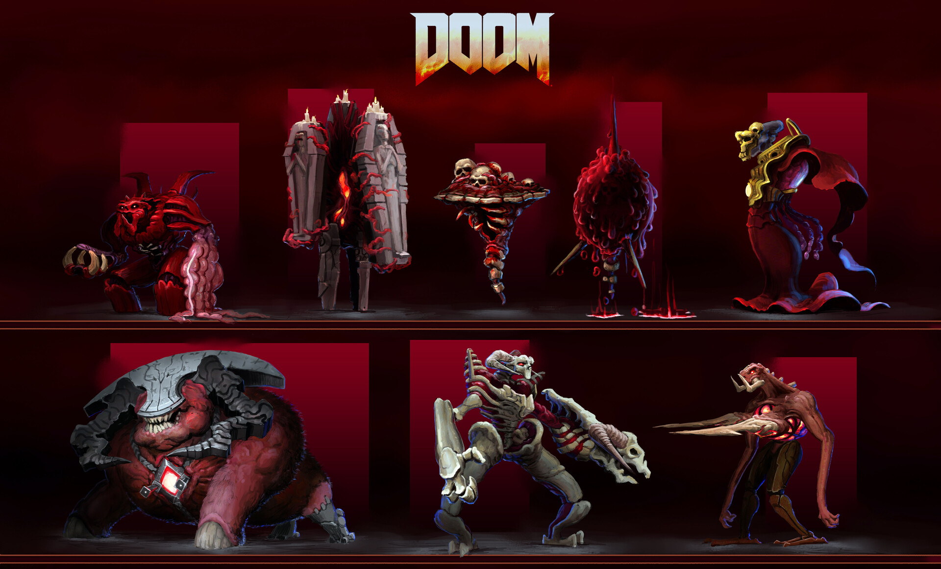 Rafael Ramos Jansson - Doom - Fan Demon Concept