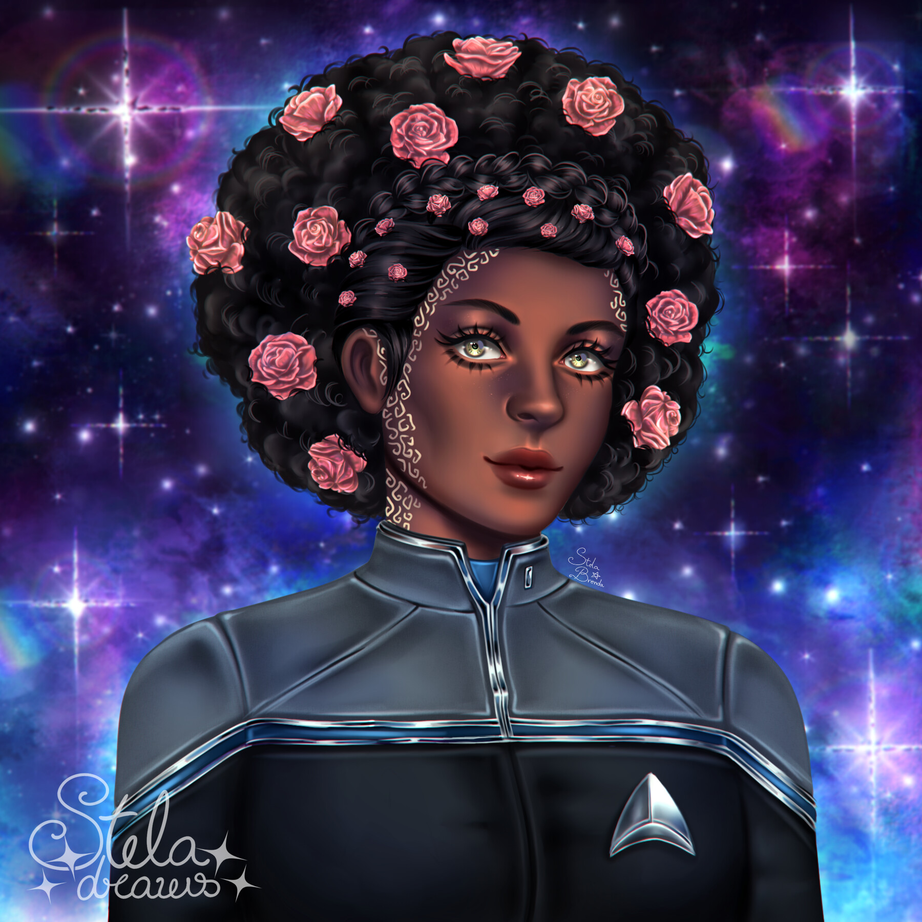ArtStation - [Commissioned Artwork] Isli, Star Trek OC