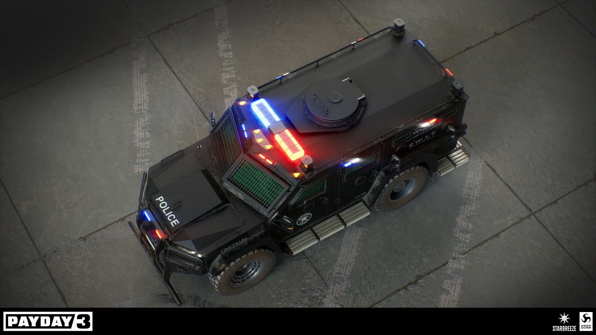 Irshad idrisi - PAYDAY 3 - Hardtrack SWAT Vehicle