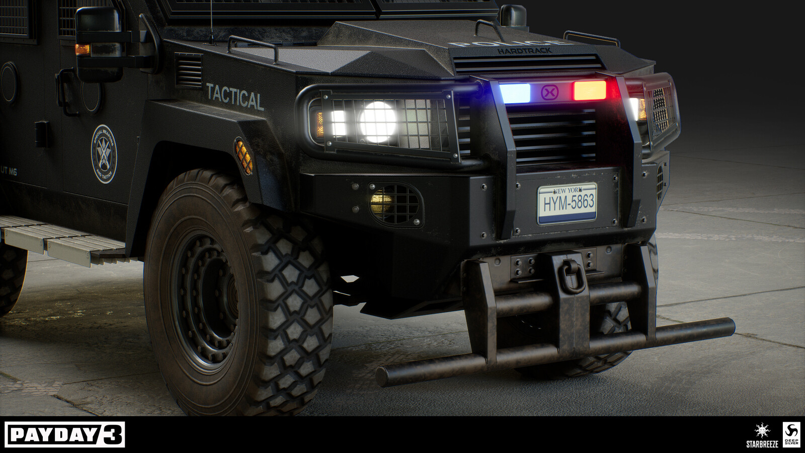 Irshad idrisi - PAYDAY 3 - Hardtrack SWAT Vehicle