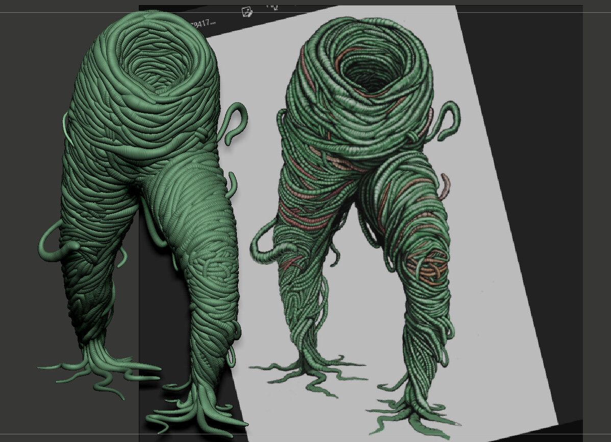 ArtStation - Fresno NightCrawler - Sculpt