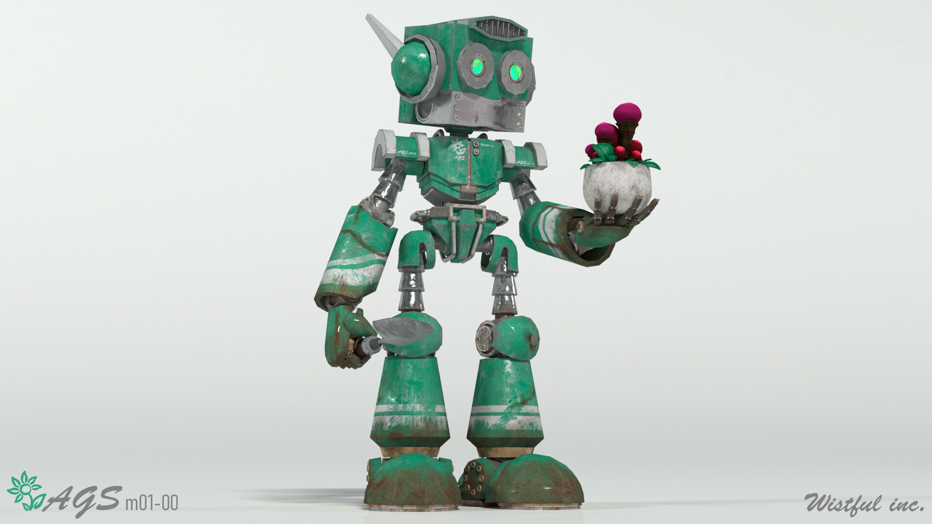 ArtStation - Gardener Robot