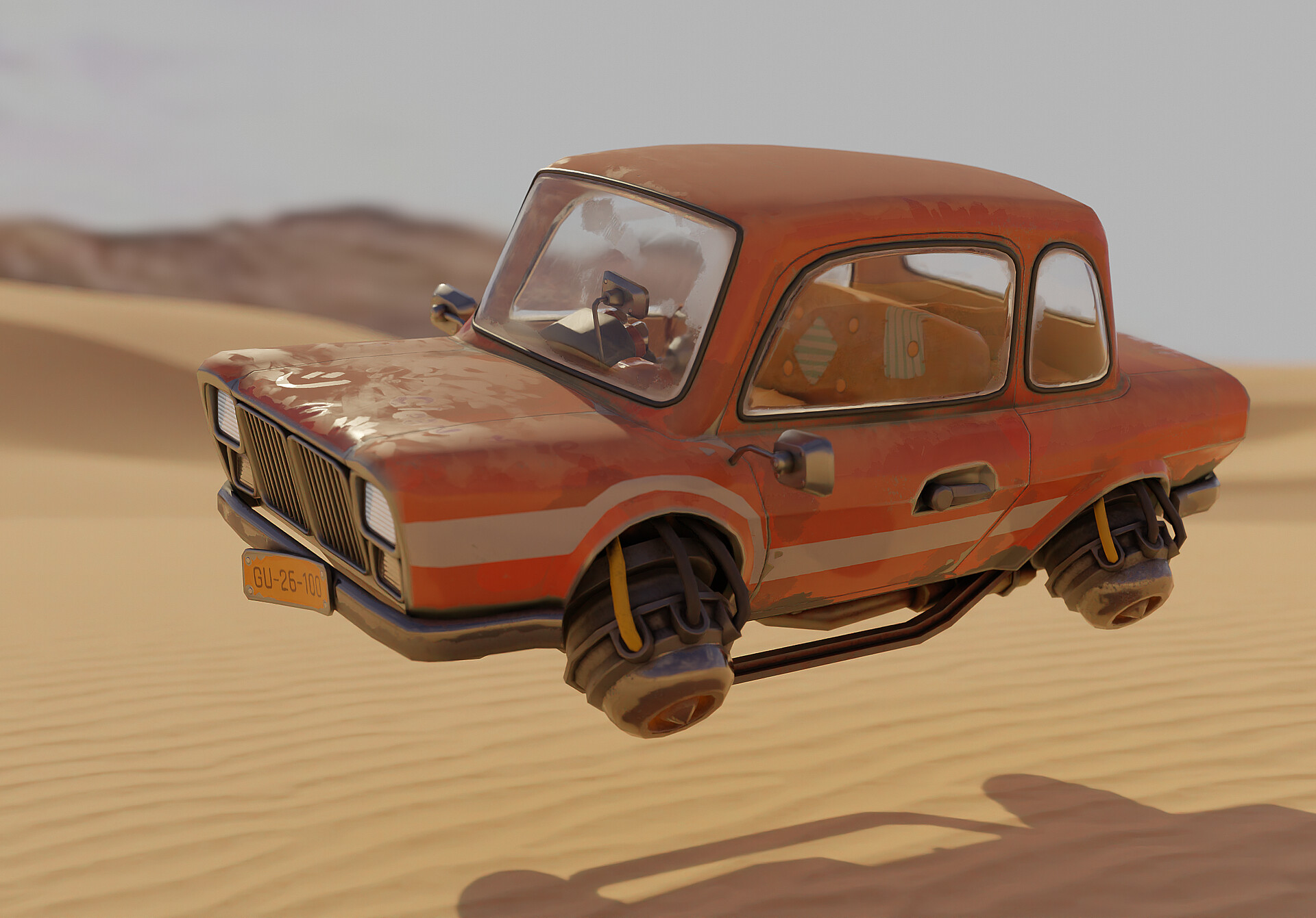 ArtStation - Another Flying Car