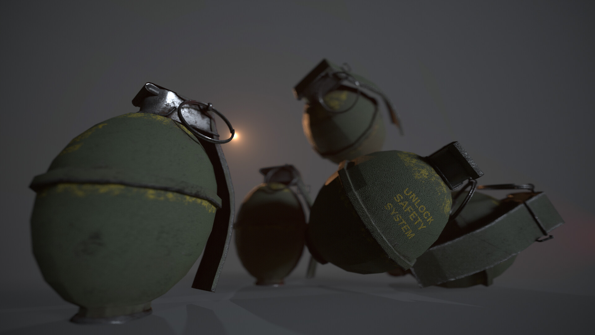 ArtStation - Granade designed for game