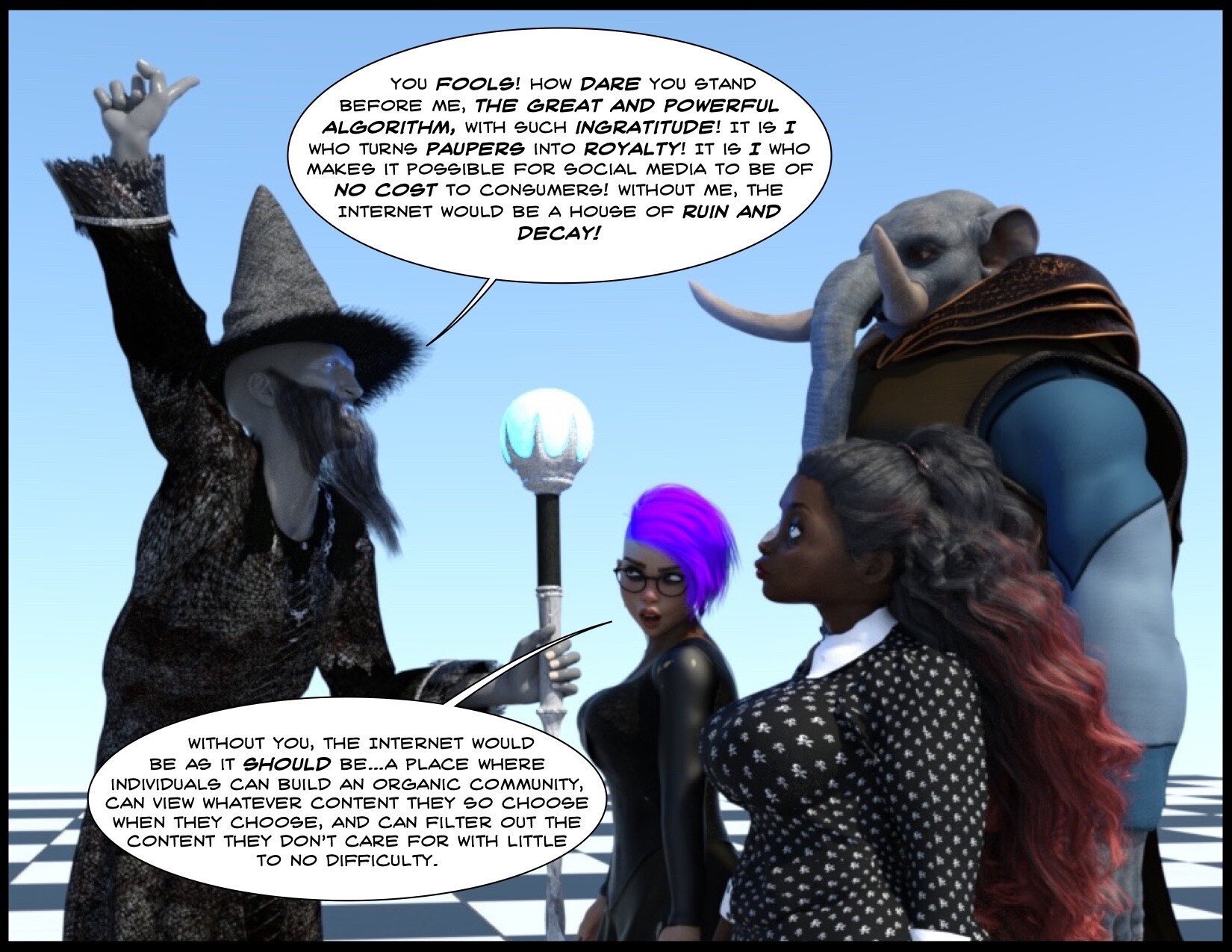 ArtStation - “Life in the Fediverse”, Episode 6