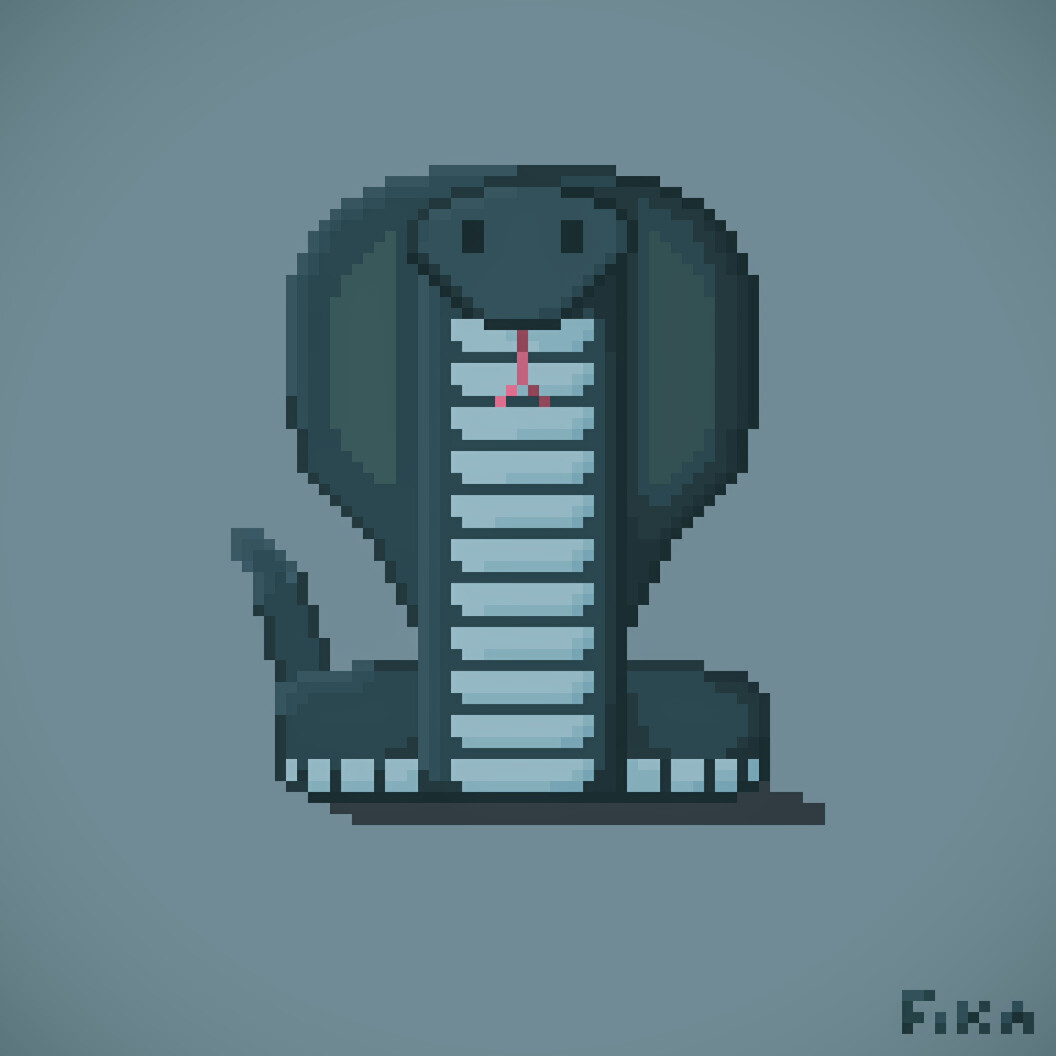 ArtStation - Cobra - Pixel Art