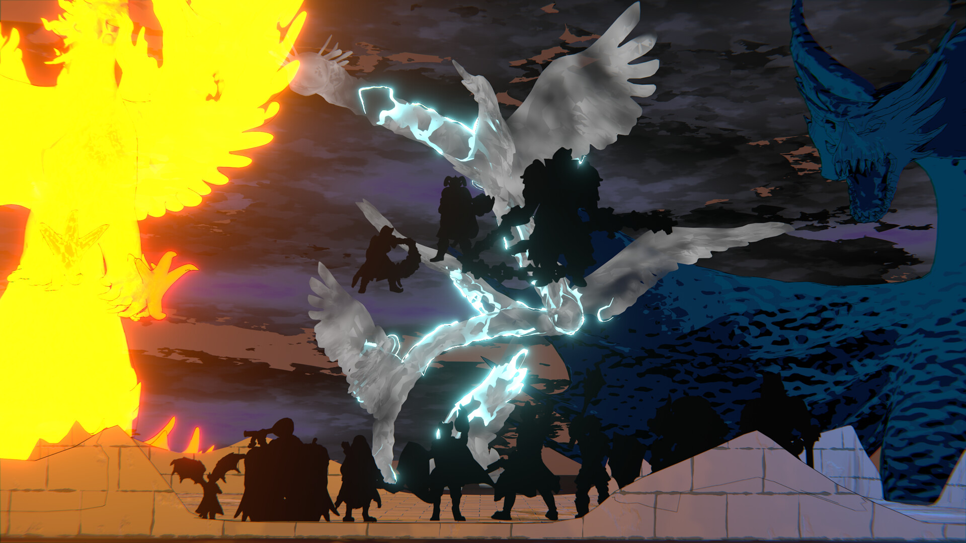 ArtStation - FInal DND fight