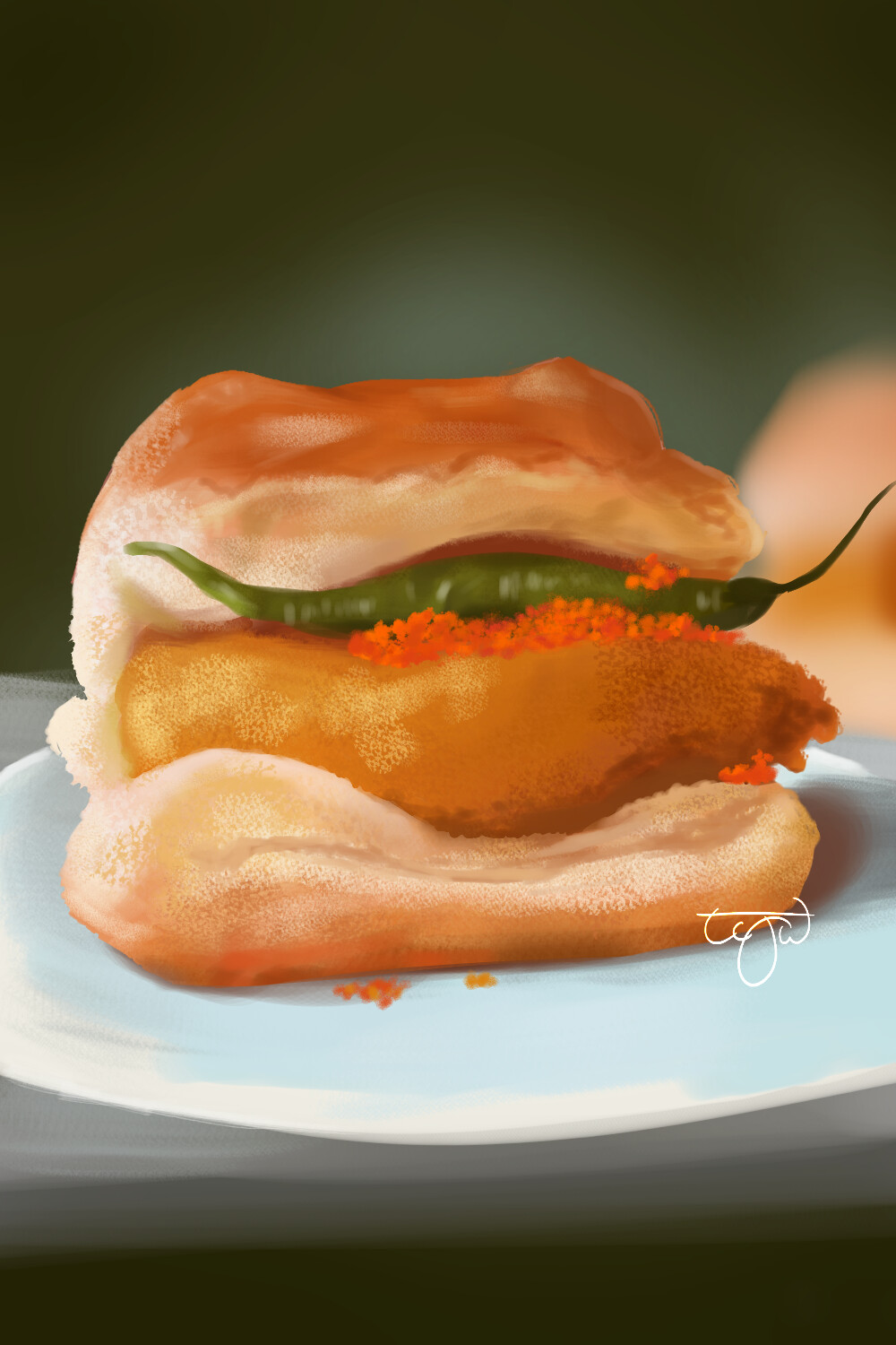 ArtStation - Vada Pav