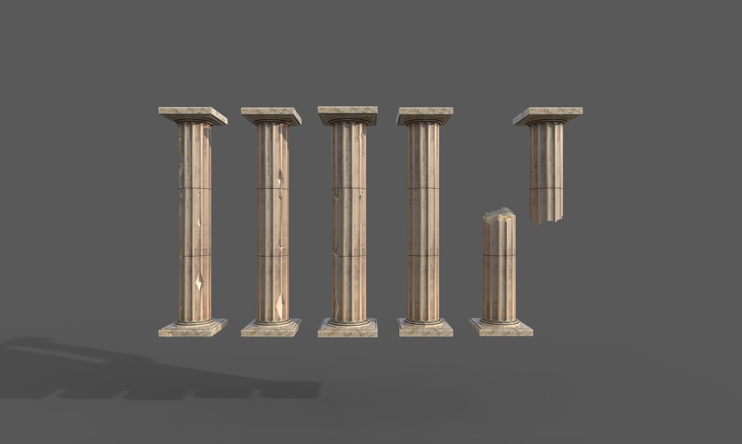 ArtStation - Roman-style Columns