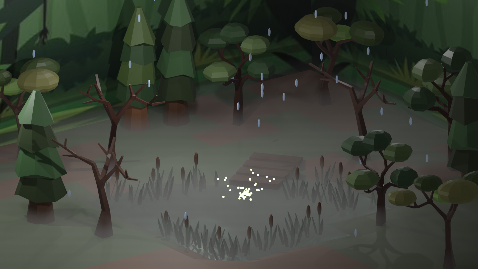 ArtStation - Low Poly Swamp