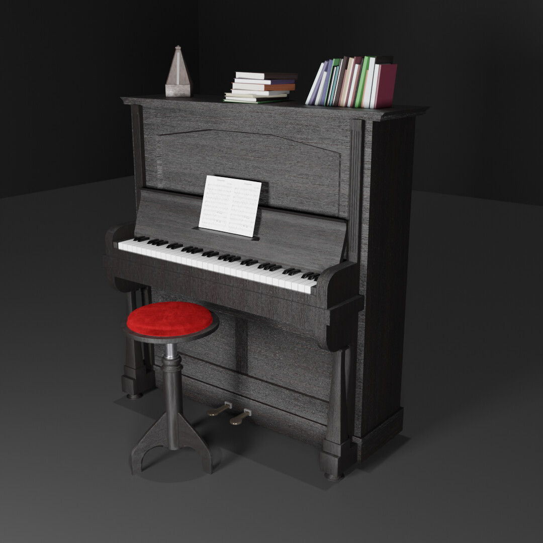 ArtStation - My instrument - piano