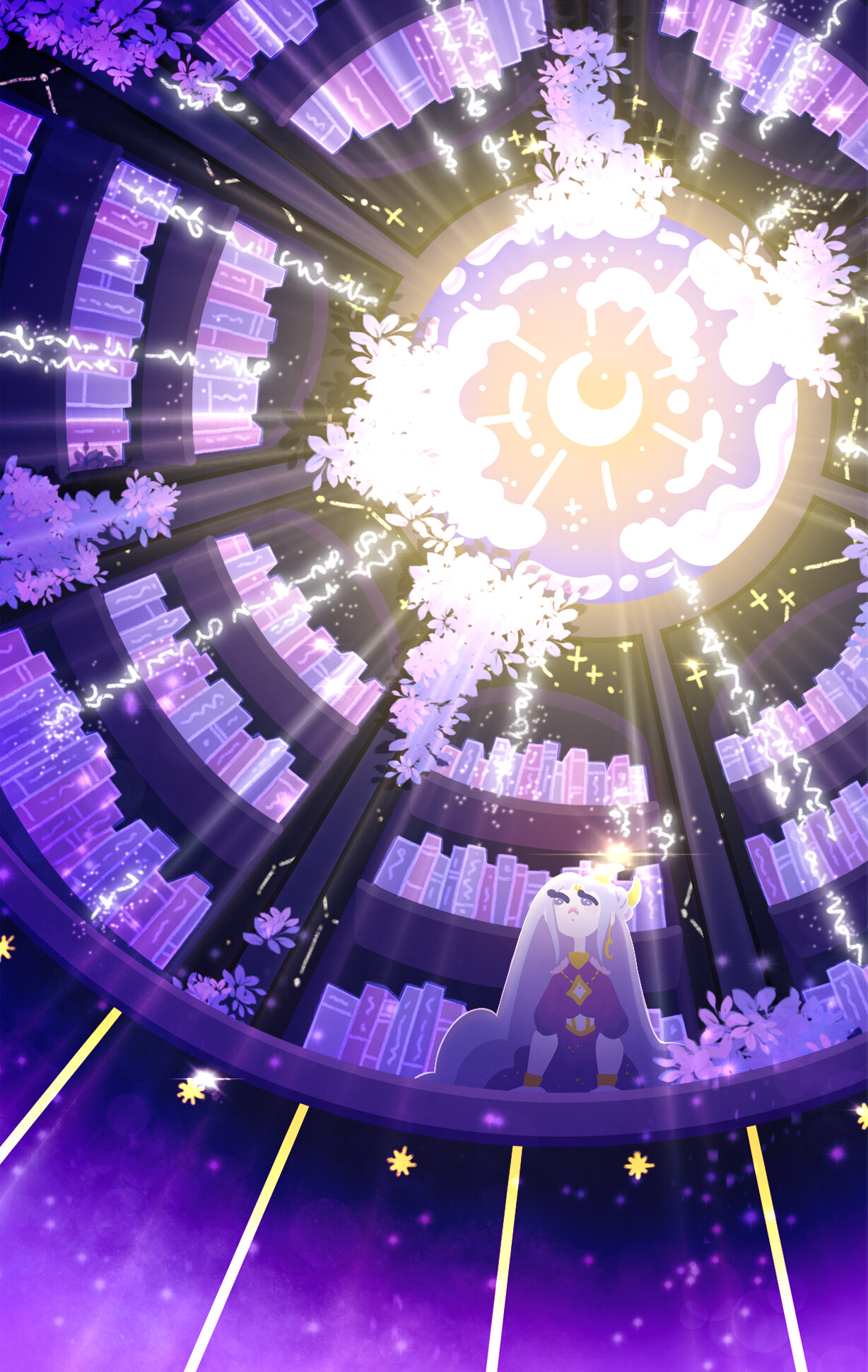 ArtStation - Magical Library - Illustration and Development