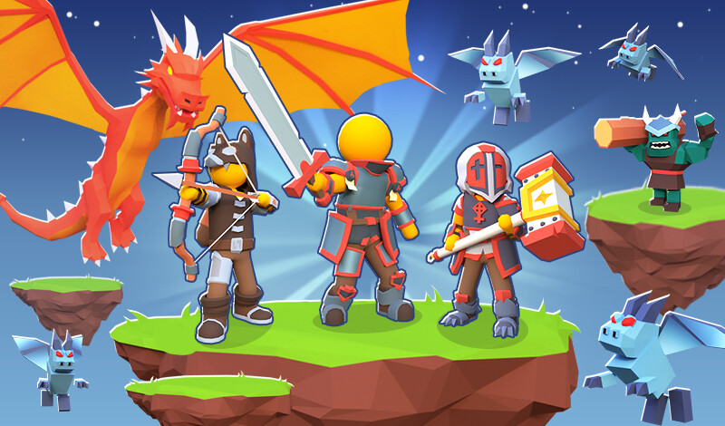 ArtStation - Mobile Game art (Models and UI/UX)