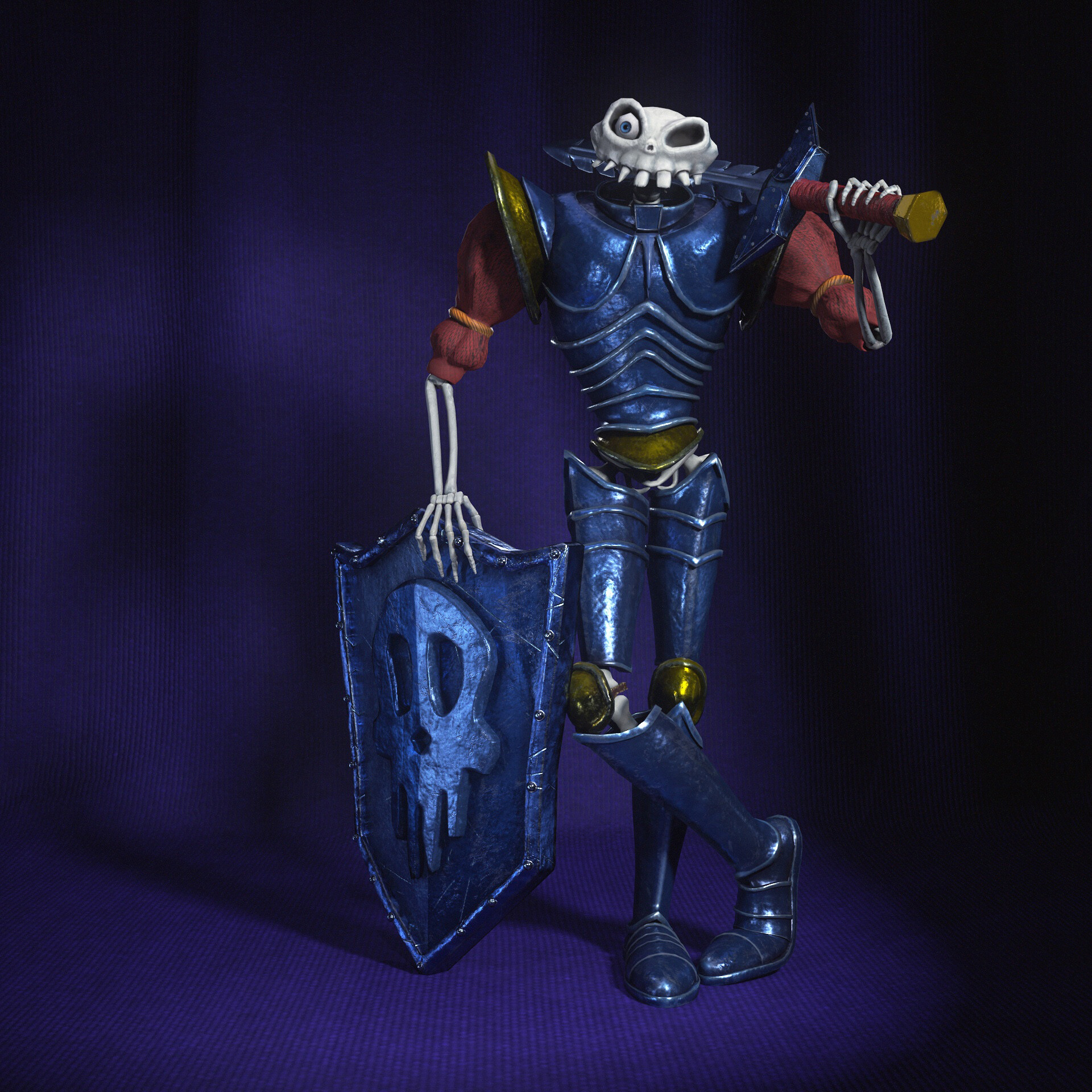 ArtStation - Medievil Sir Daniel