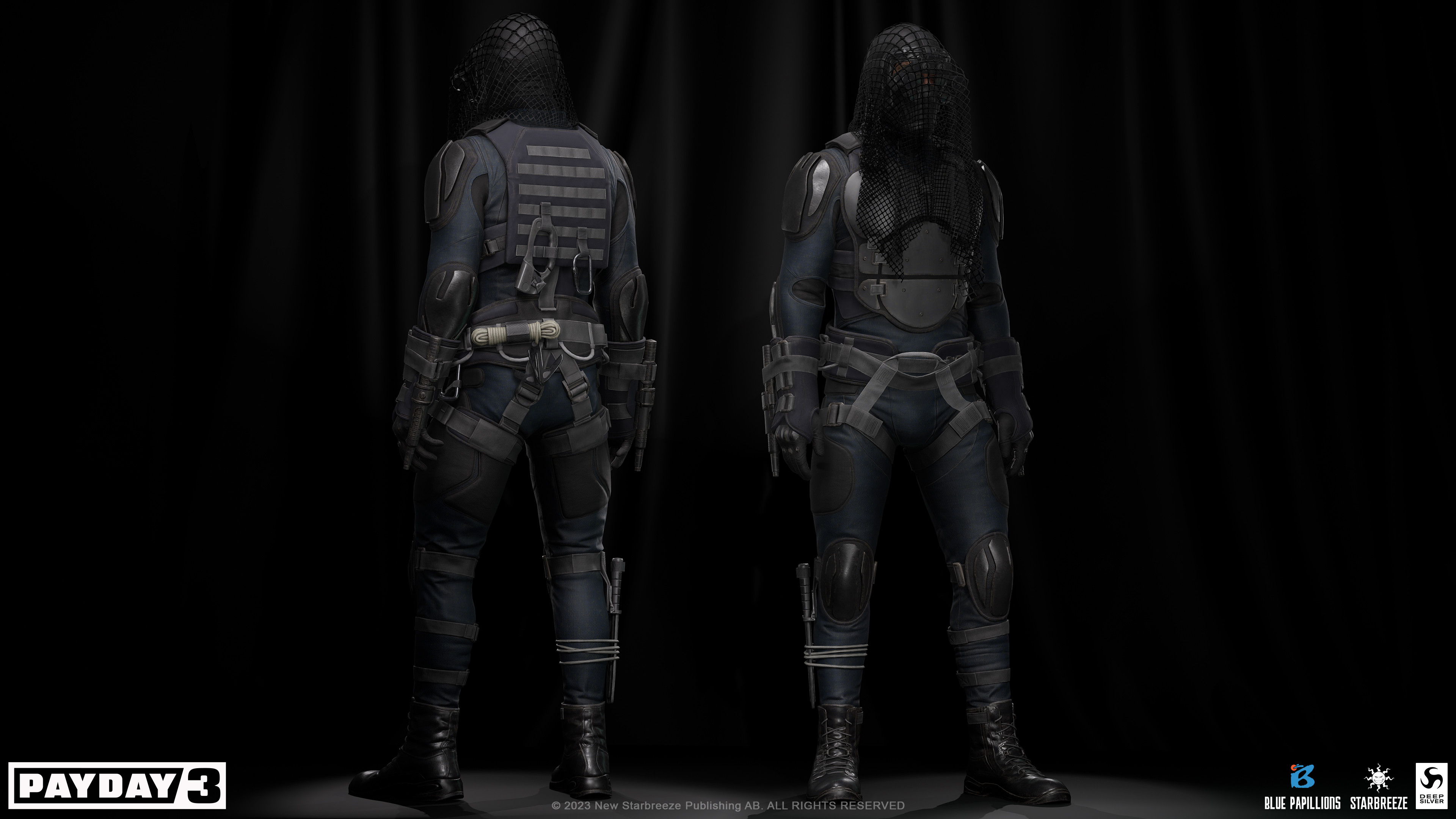 Blue Papillions - Cloaker I PAYDAY 3