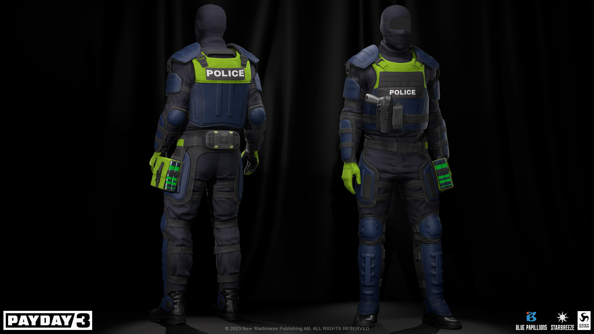 Blue Papillions - Zapper I PAYDAY 3