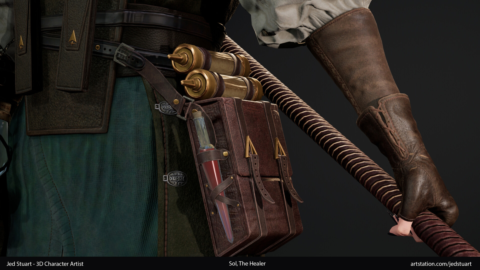 Jed Stuart - Sol, The Healer