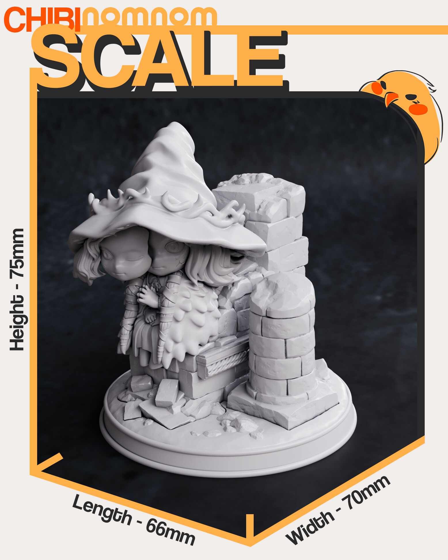 NomNom Figures - Chibi Ranni - Elden Ring