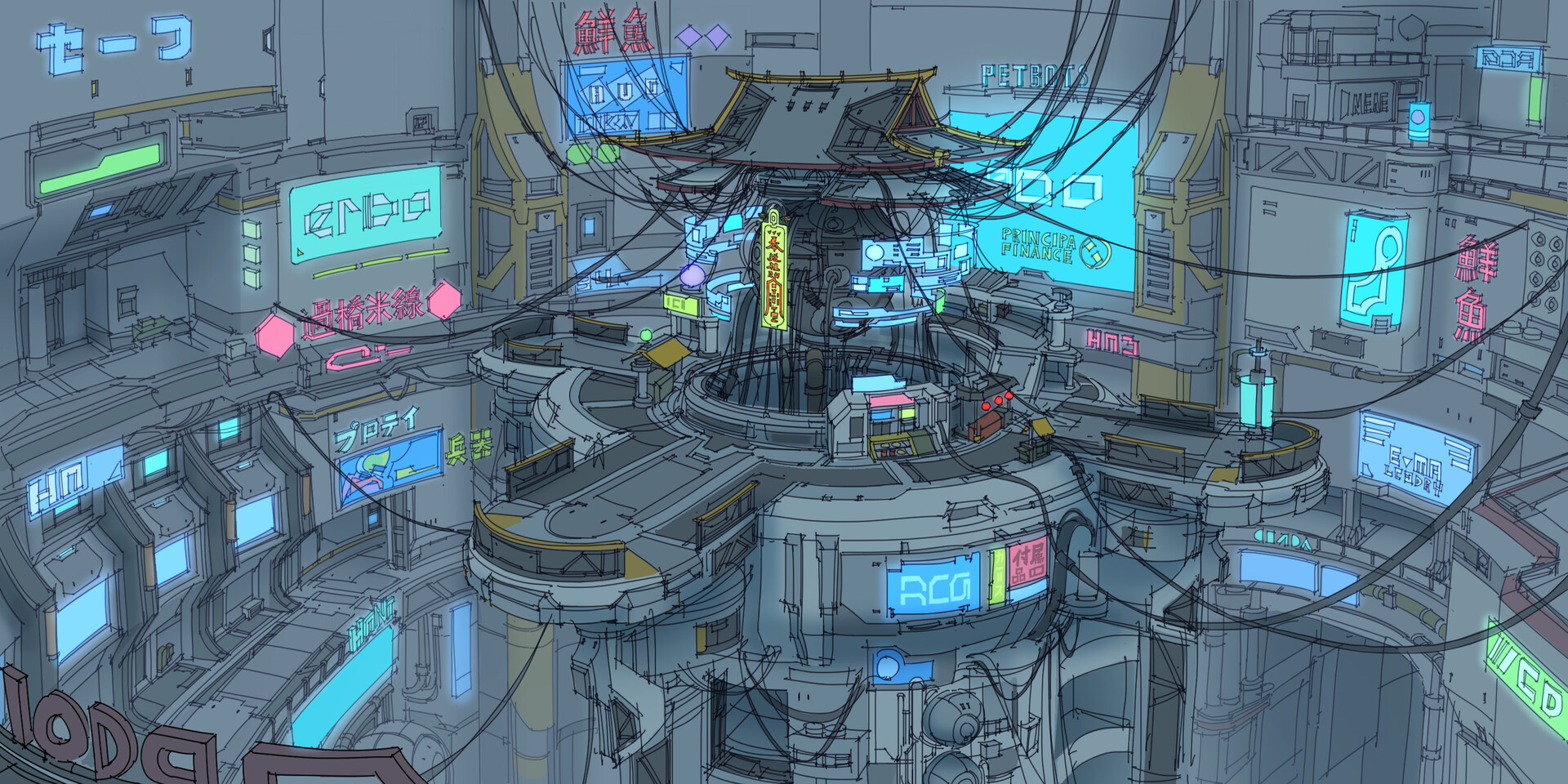 ArtStation - Some thumbnails of Asian technology