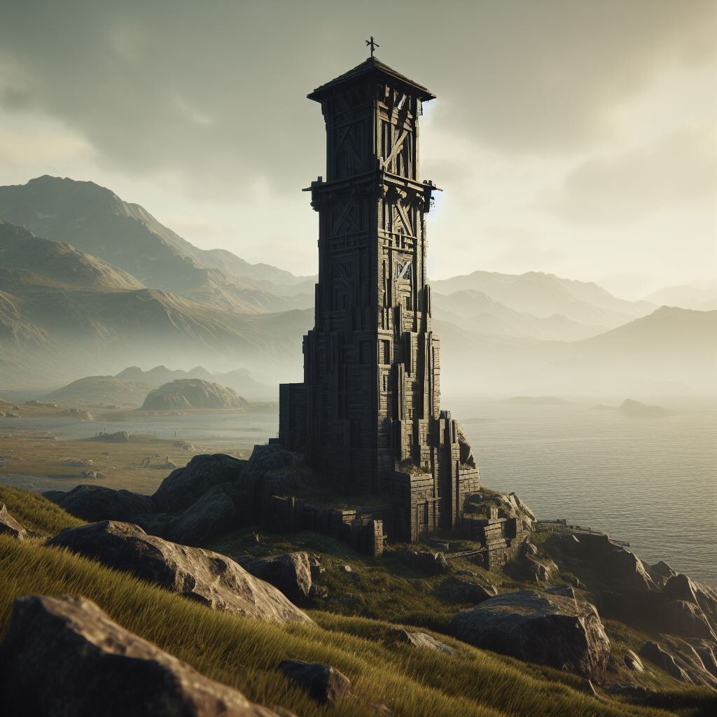 ArtStation - Dark Tower 1.2 Test