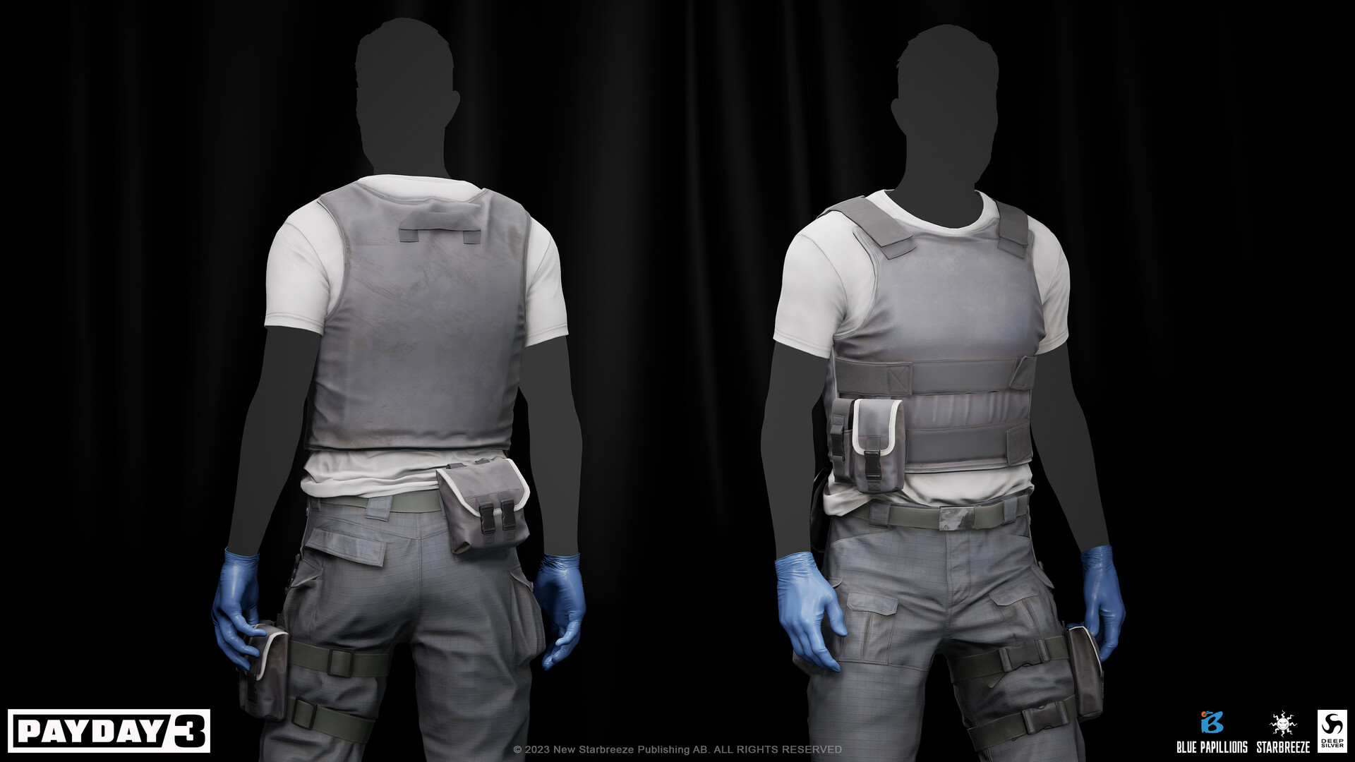 Blue Papillions - Suits 01 I PAYDAY 3