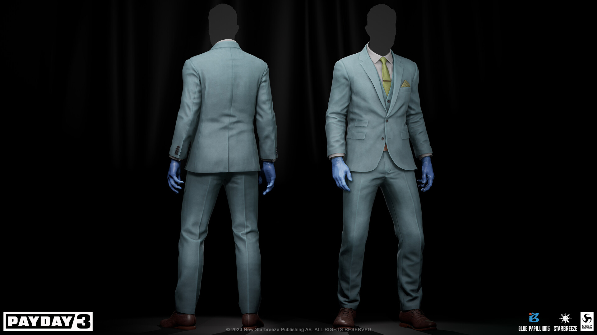 Blue Papillions - Suits 01 I PAYDAY 3