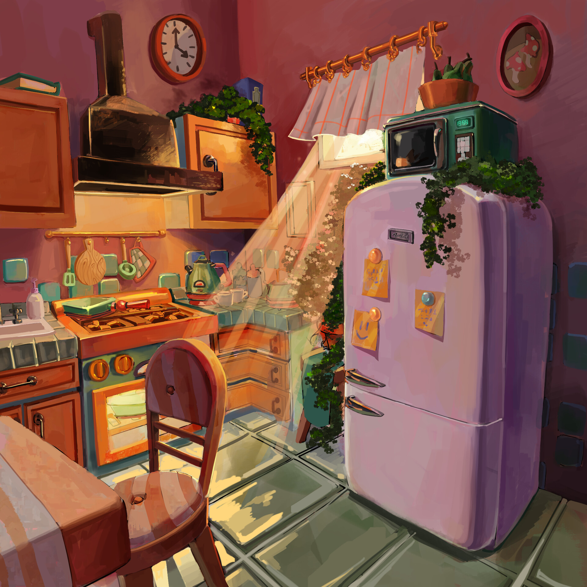 ArtStation - Another kitchen stuff