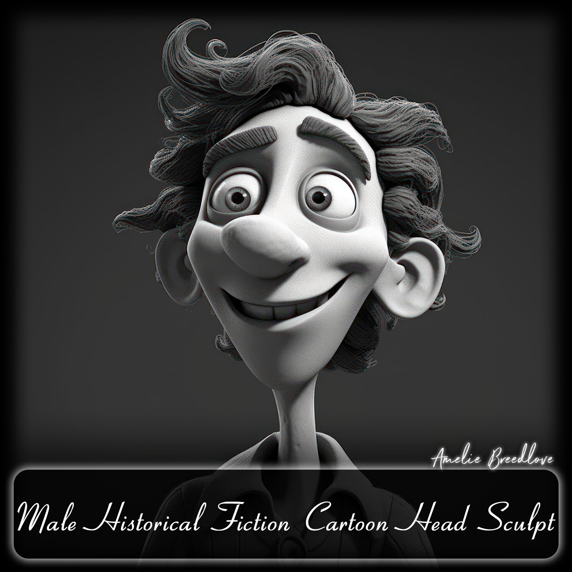 ArtStation - 200 Male Historical Fiction Cartoon Head Sculpt Reference ...