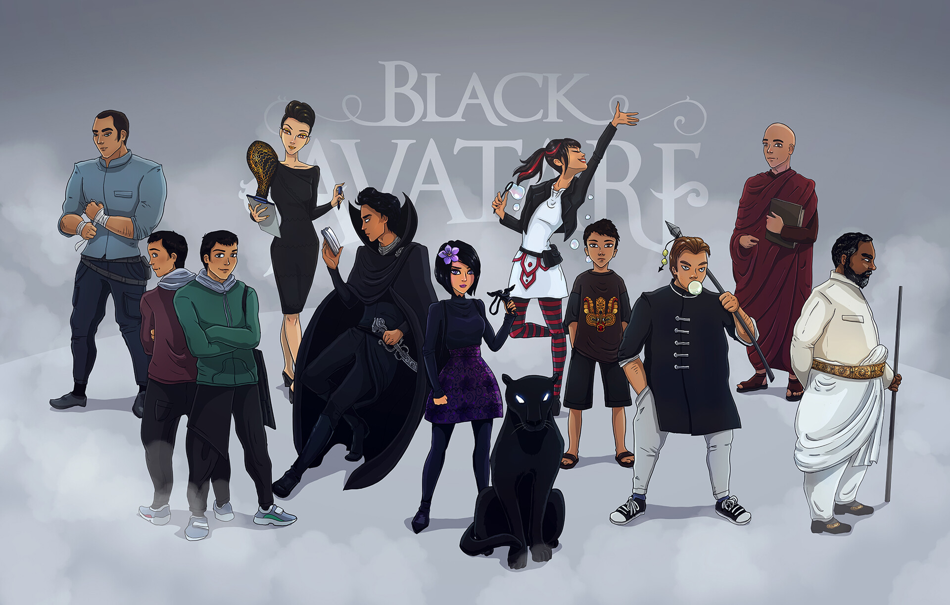 ArtStation - Character Design & Concept Art | Black Avatare