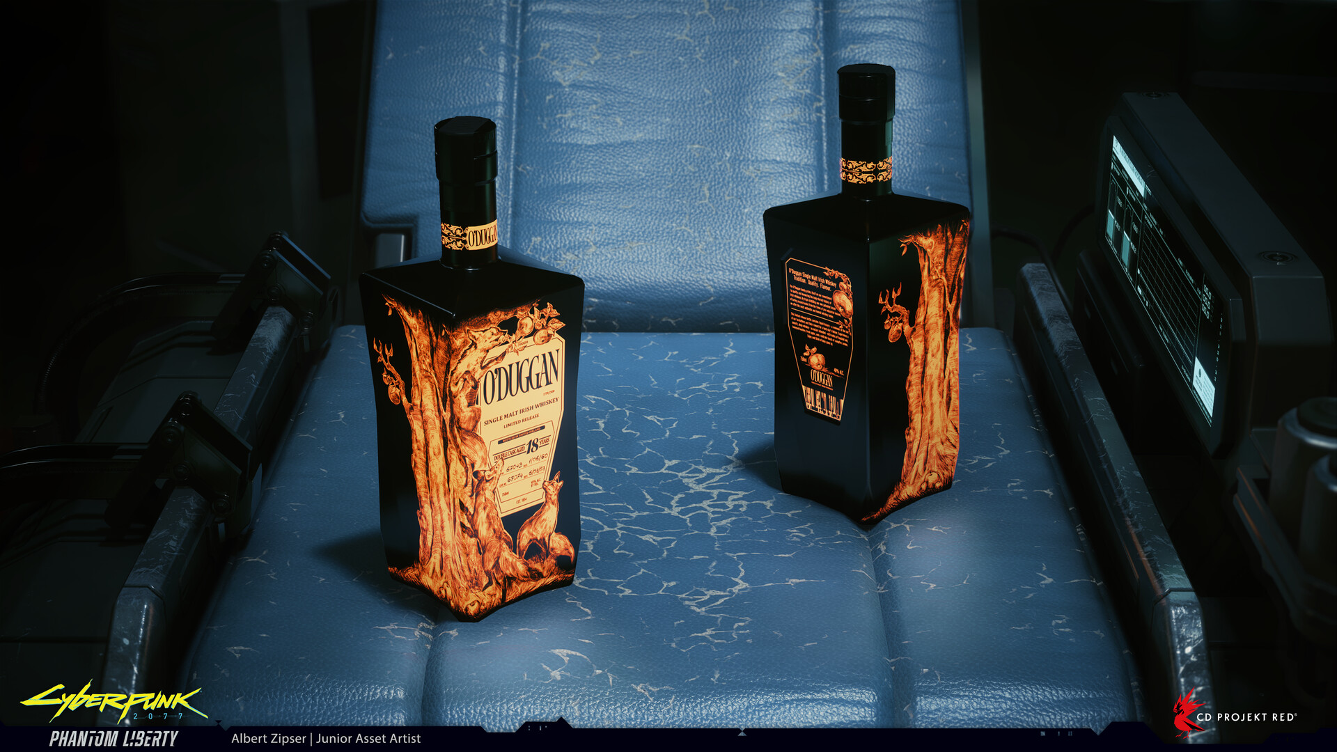 Albert Zipser - Cyberpunk 2077: Phantom Liberty - Assets