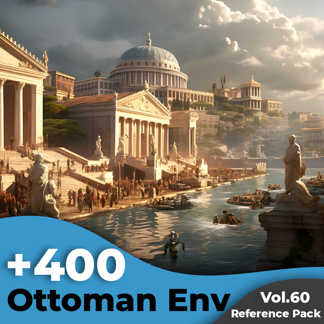 ArtStation - +400 Roman Environment Concept (4k)