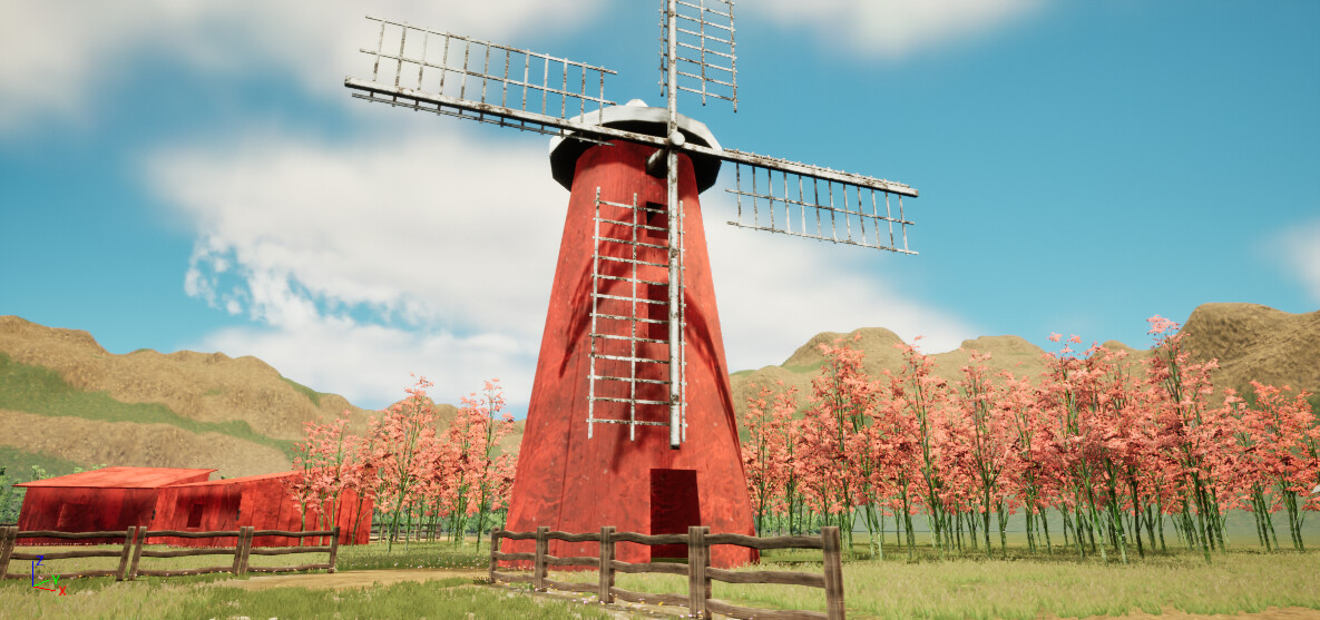 ArtStation - Stylized Cornfield