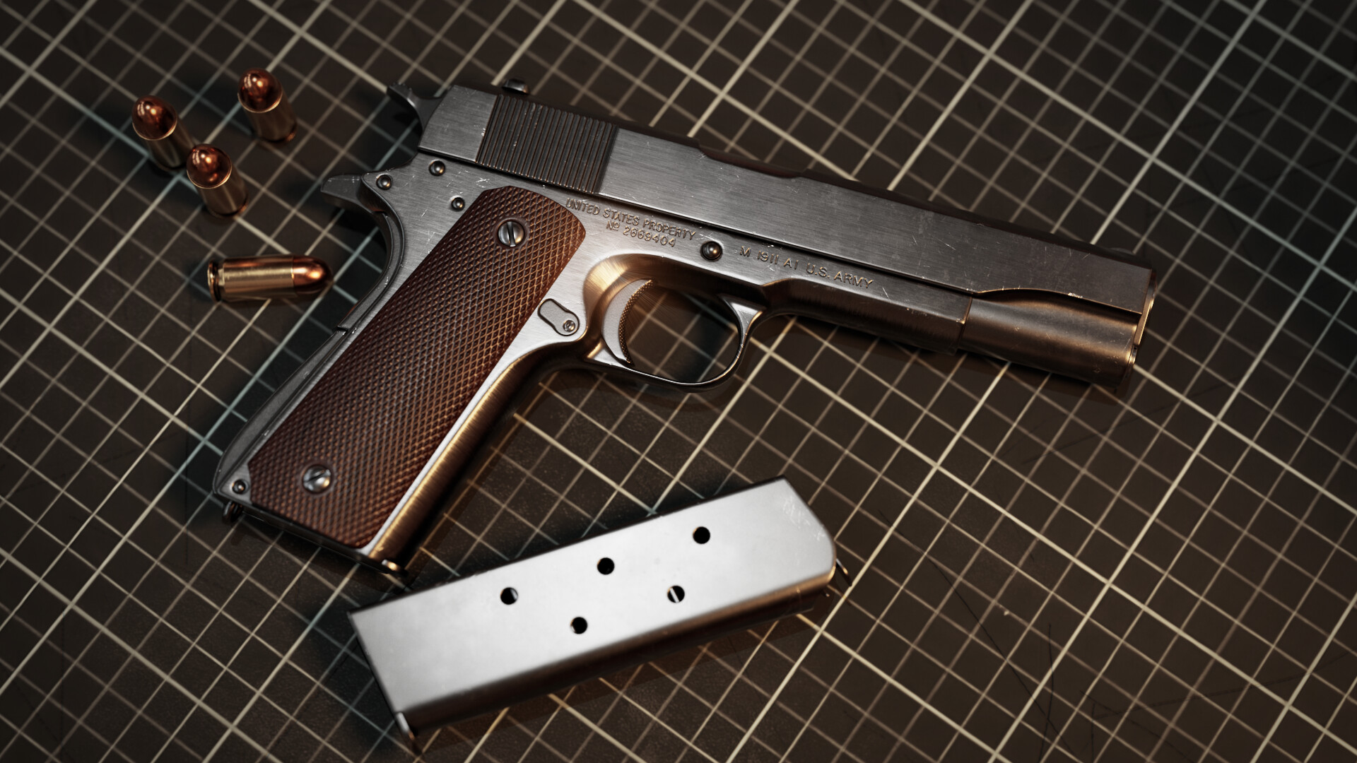 Colt M1911a1 Ww2