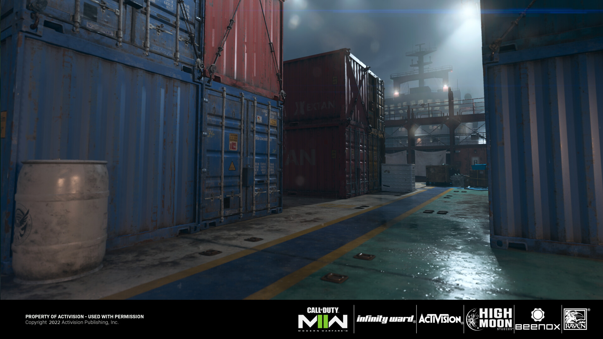 Ash Thundercliffe - Modern Warfare 2 - Shipment - Environment Art