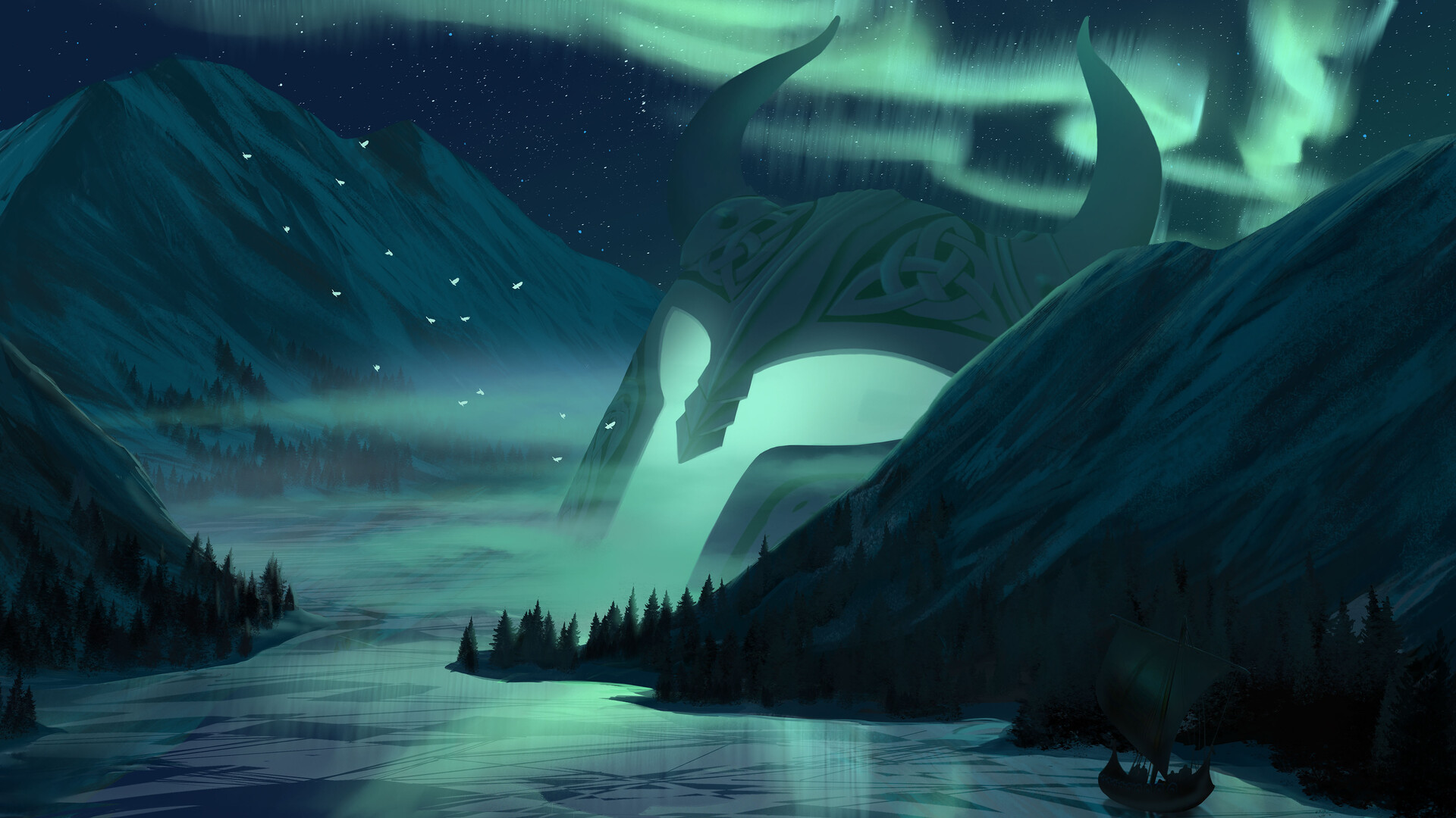 ArtStation - The Gates of Asgard