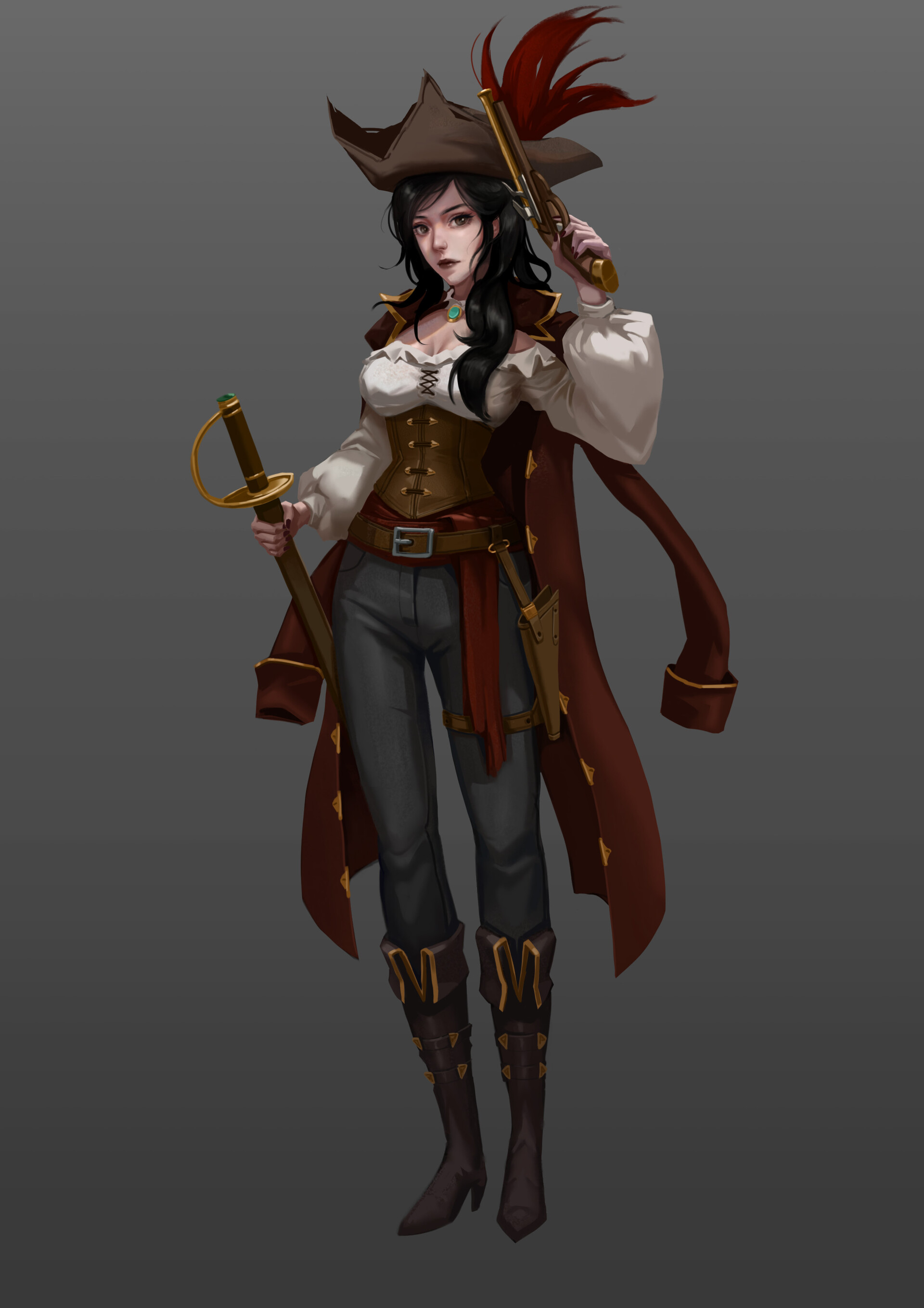 ArtStation - Pirate_Character art