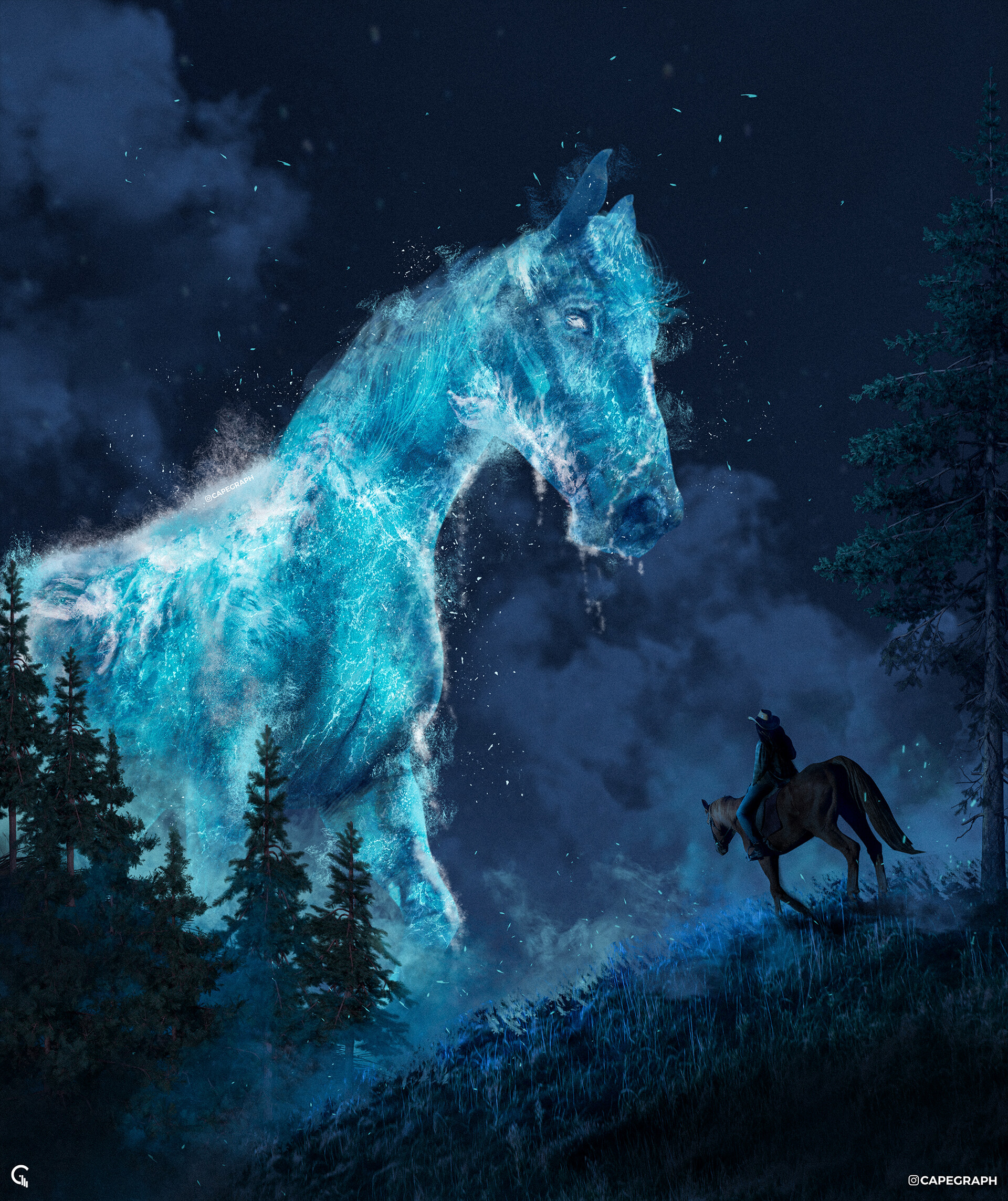 ArtStation - Blue Friend