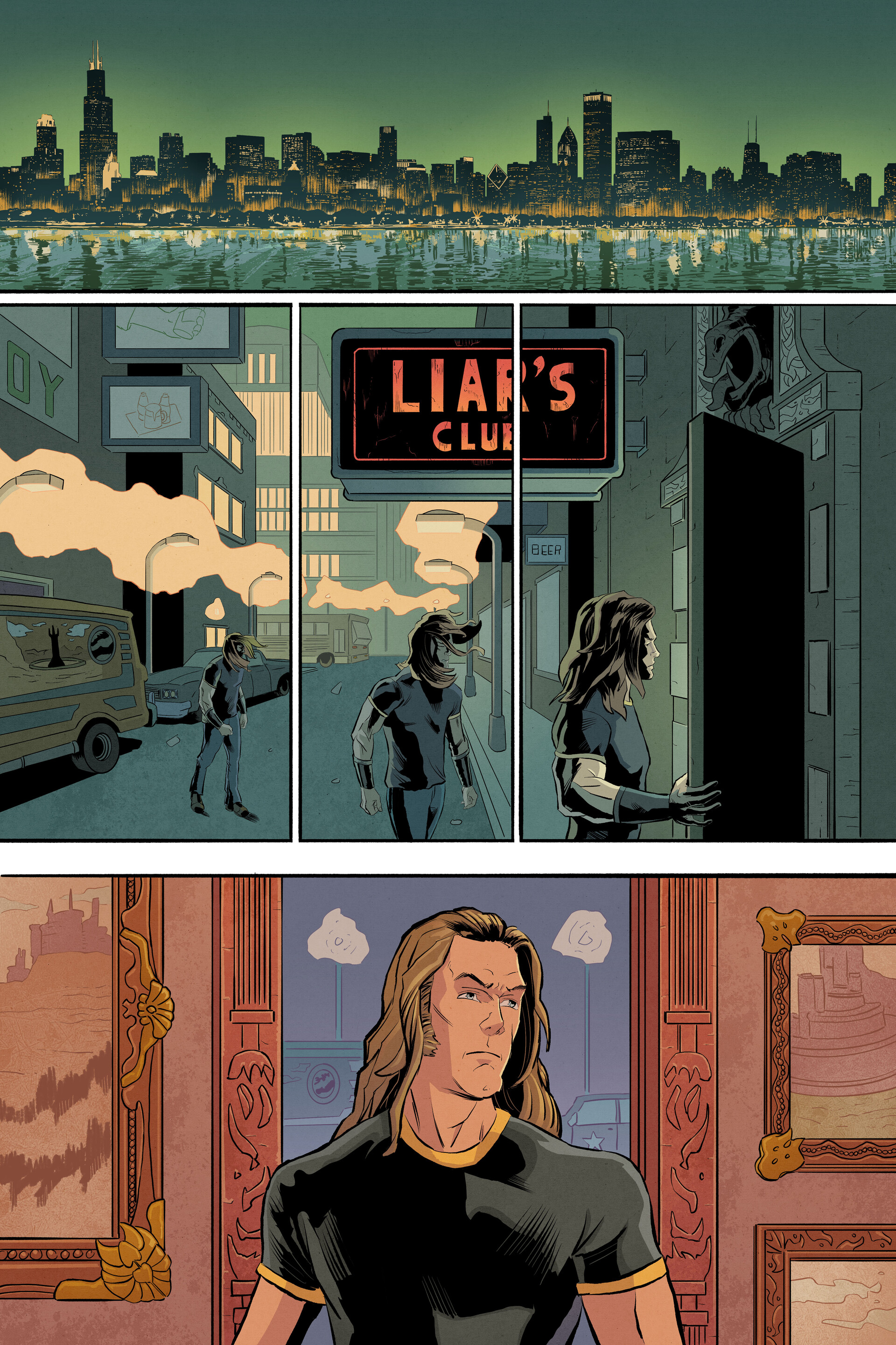 ArtStation - Working Class Wizards #1 page 1